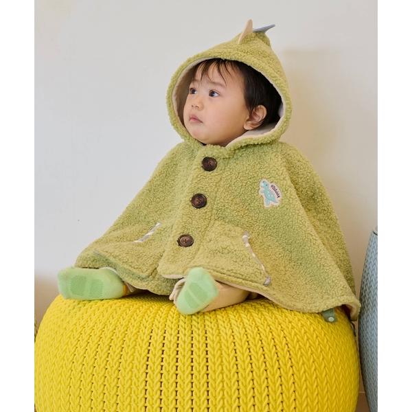 『セール実施中』※このアイテムは返品・交換対象外商品です。ZOZO問い合わせ番号:97798745ショップ:NARUMIYA ONLINE，ナルミヤ オンラインブランド:kladskap，クレードスコープ商品名:恐竜ボアケープカテゴリ:ママ...