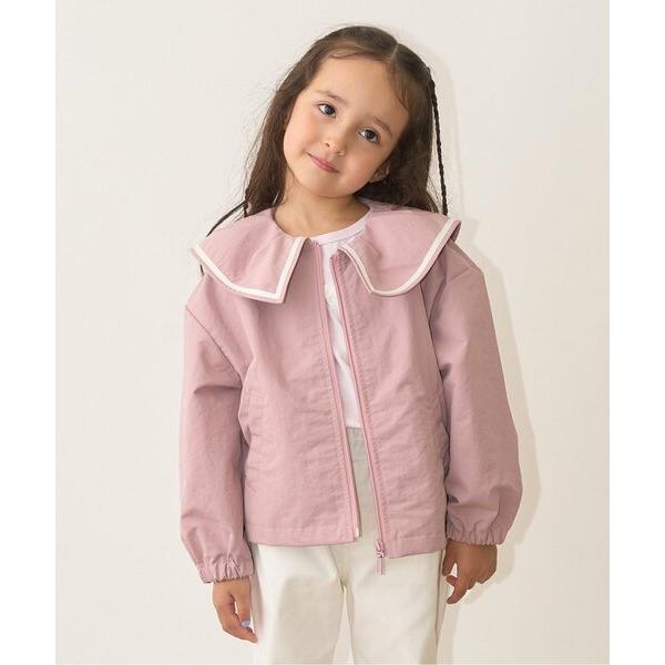 『セール実施中』ZOZO問い合わせ番号:97798777ショップ:petit main，プティマインブランド:Lycee mine，リセマイン，petit main，プティマイン商品名:フリルカラーウィンドブレーカーカテゴリ:ジャケット/ア...