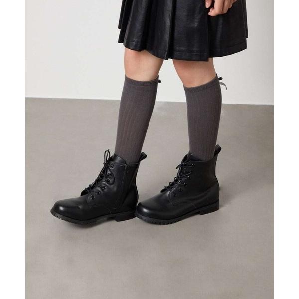 『タイムセール実施中』ZOZO問い合わせ番号:97798807ショップ:a.v.v，アー・ヴェ・ヴェブランド:a.v.v，アーヴェヴェ商品名:[19-24cm]【ファスナー付きで楽ちん/セレモニーにもOK】レースアップショートブーツカテゴリ...