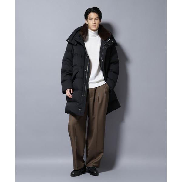 『タイムセール実施中』ZOZO問い合わせ番号:97799242ショップ:NANO universe，ナノユニバースブランド:NANO universe，ナノユニバース商品名:「西川ダウン(R)」フェイクファーカラーサージロングダウンカテゴリ...