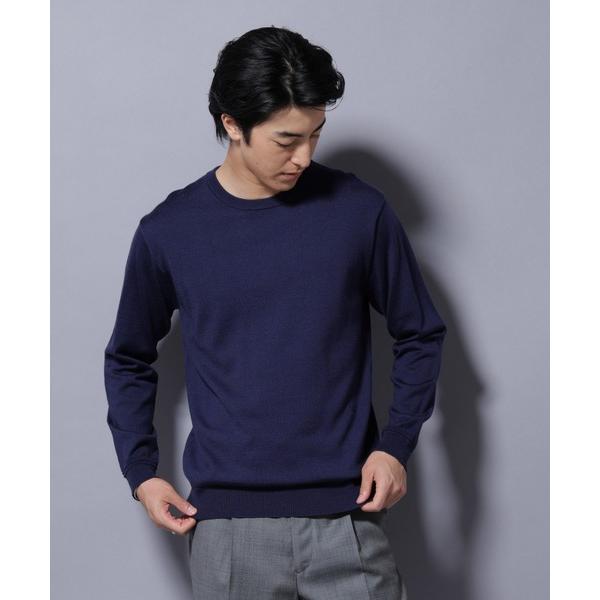 『タイムセール実施中』ZOZO問い合わせ番号:97799265ショップ:NANO universe，ナノユニバースブランド:NANO universe，ナノユニバース商品名:タスマニアウールミックスクルーネックニットカテゴリ:トップス&gt...