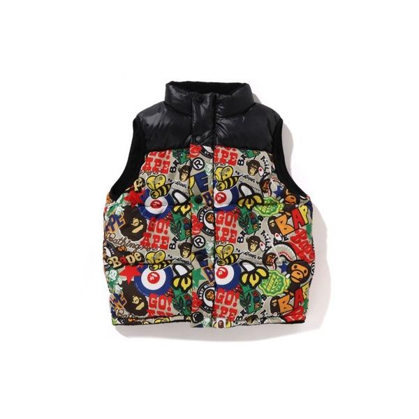 ZOZO問い合わせ番号:97800264ショップ:A BATHING APE，ア ベイシング エイプブランド:A BATHING APE，アベイシングエイプ商品名:BAPE MILO ASSORTED REVERSIBLE DOWN VES...