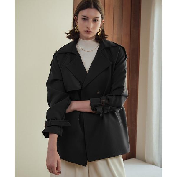 『タイムセール実施中』ZOZO問い合わせ番号:97801267ショップ:RIVER FIELD &amp; Co.，リバーフィールド　アンド　コーブランド:LOWO，ロワ，Flolia，フロリア商品名:トレンチコート ミドル丈 ハーフコート...