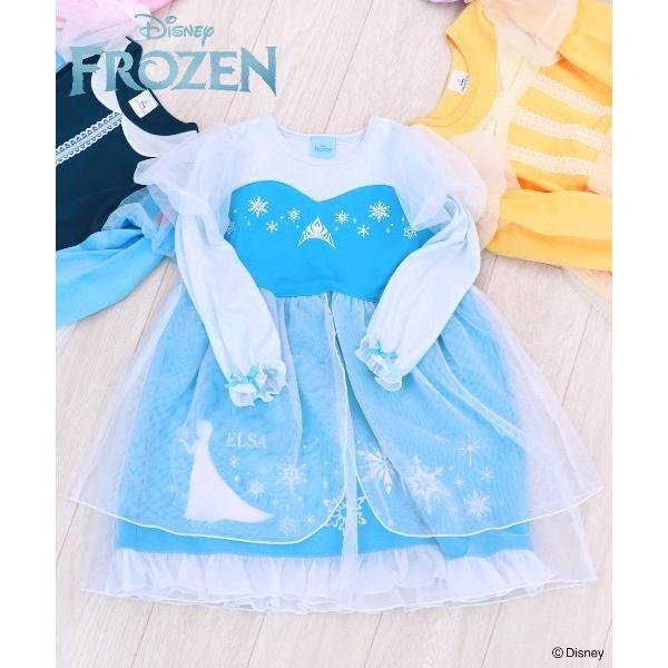ZOZO問い合わせ番号:97801289ショップ:RUGGEDWORKS，ラゲッドワークスブランド:Disney，ディズニー，RUGGEDWORKS，ラゲッドワークス商品名:『アナと雪の女王』「エルサ」 キッズ キャラクタードレス 長袖 ル...