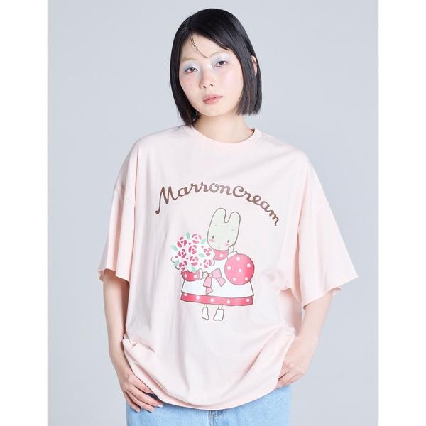 ZOZO問い合わせ番号:97801581ショップ:sunny branch，サニーブランチブランド:Little sunny bite，リトルサニーバイト商品名:MARRONCREAM x little sunny bite big tee...