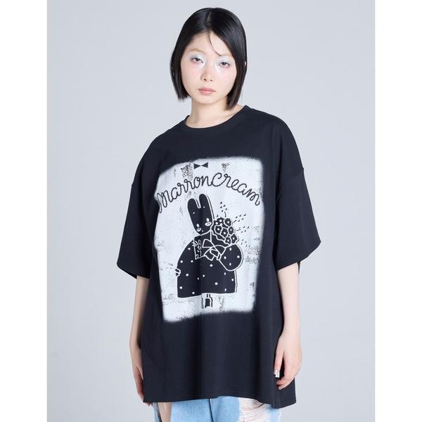 ZOZO問い合わせ番号:97801625ショップ:sunny branch，サニーブランチブランド:Little sunny bite，リトルサニーバイト商品名:MARRONCREAM x little sunny bite big tee...