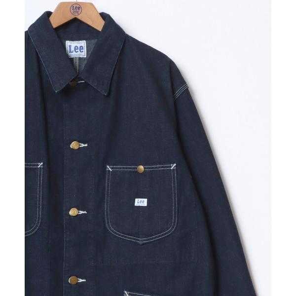 『タイムセール実施中』ZOZO問い合わせ番号:97801660ショップ:Lazar，ラザルブランド:Lee，リー，Lazar，ラザル商品名:Lee/リー LOCO JACKET/オーバーサイズ デニム ダック ツイル ヒッコリー カバーオー...