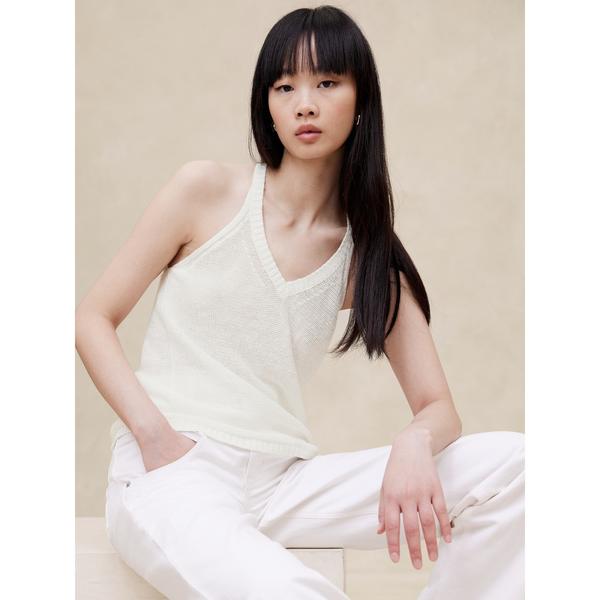 『タイムセール実施中』参考価格：8，999円発売時期：2024年03月コンディション：S（新品同様）タグ付きの未使用、または新品同様のアイテム付属品：タグ参考商品名：Teia リネン ニットタンクトップ参考品番：882706【商品に関する注...