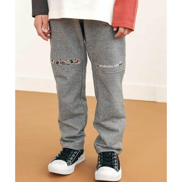 『タイムセール実施中』ZOZO問い合わせ番号:97832094ショップ:BEBE ONLINE STORE，ベベ オンラインストアブランド:SLAP SLIP，スラップスリップ商品名:はたらくくるまワッペン刺しゅう切り替えパンツ(80~13...