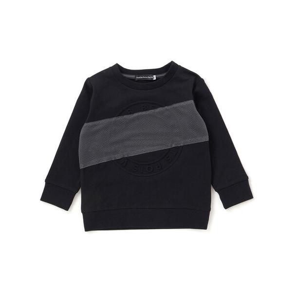 『タイムセール実施中』ZOZO問い合わせ番号:97832100ショップ:BEBE ONLINE STORE，ベベ オンラインストアブランド:BeBe Petits Pois Vert，ベベプチポワヴェール商品名:配色斜め切り替えエンボス加工...