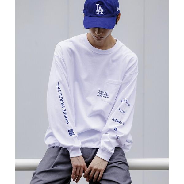 『タイムセール実施中』ZOZO問い合わせ番号:97832413ショップ:FREAK'S STORE，フリークスストアブランド:FREAK'S STORE，フリークスストア商品名:限定展開 ビッグシルエット ワンポイント刺繍 スリーブプリント...