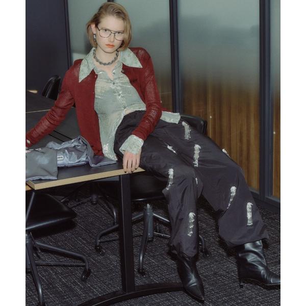 ZOZO問い合わせ番号:97832493ショップ:19 roots studio，ナインティーン ルーツ スタジオブランド:yae，ヤエ商品名:Jellyfish bijoux pants / ジェリーフィッシュビジューパンツカテゴリ:パン...