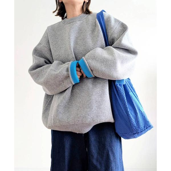 『タイムセール実施中』ZOZO問い合わせ番号:97832733ショップ:notch.，ノッチブランド:notch.，ノッチ商品名:【notch. by yui】バイカラージャガードニット 2025 A/Wカテゴリ:トップス>ニット/セ...