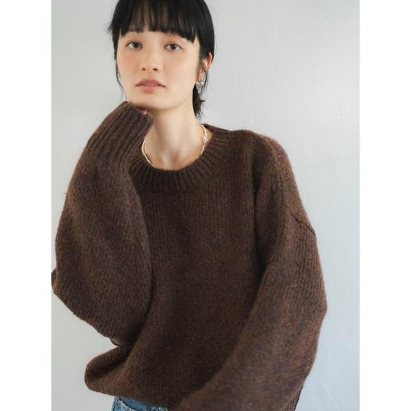 『タイムセール実施中』ZOZO問い合わせ番号:97832994ショップ:Ungrid，アングリッドブランド:Ungrid，アングリッド商品名:カラーモヘヤ混ルーズニットカテゴリ:トップス>ニット/セーターブランド品番:11255266...