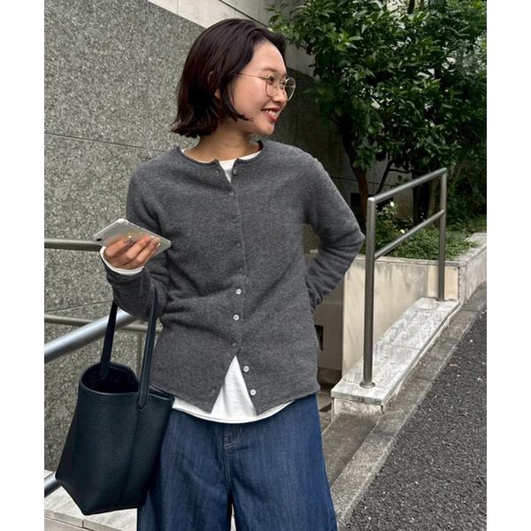 『セール実施中』ZOZO問い合わせ番号:97833655ショップ:IENA，イエナブランド:SLOBE IENA，スローブイエナ商品名:echecs クルーネックカーディガンカテゴリ:トップス>カーディガン/ボレロブランド品番:250...