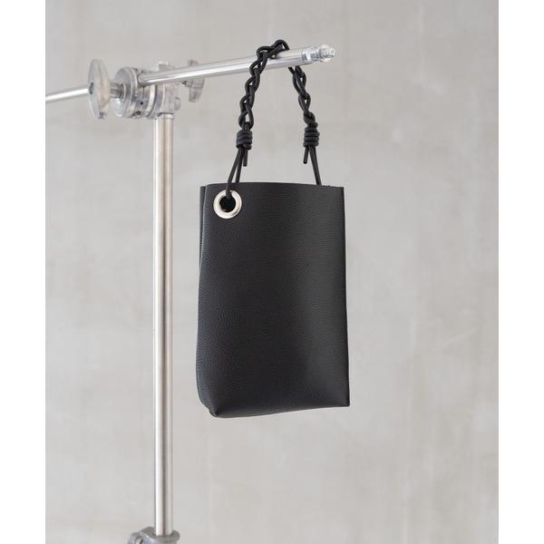 ZOZO問い合わせ番号:97833986ショップ:PR01.，ピーアールワンブランド:SENTI，センティ，PR01.，ピーアールワン商品名:SENTI SHRINK LEATHER CHAIN HANDLE MINI BAG シュリンクレ...