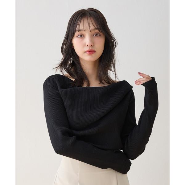 『タイムセール実施中』ZOZO問い合わせ番号:97834160ショップ:INGNI，イングブランド:INGNI，イング商品名:【WEB限定】ドレープニットカテゴリ:トップス>ニット/セーターブランド品番:1999-900143素材:レ...