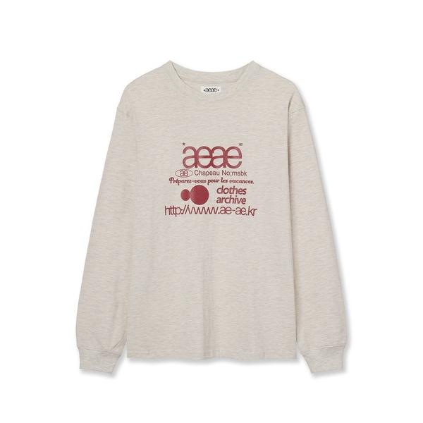 ZOZO問い合わせ番号:97834171ショップ:aeae，エーイーエーイーブランド:aeae，エーイーエーイー商品名:WEB LOGO L/Sカテゴリ:トップス>Tシャツ/カットソーブランド品番:AE44FULS003素材:COTT...