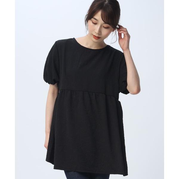 『セール実施中』参考価格：3，850円発売時期：2023年06月コンディション：A（使用感なし）数回使用した程度で使用感が感じられないアイテム参考商品名：【ぽわん袖】 バックリボン パフスリーブ チュニックブラウス参考品番：29682006...