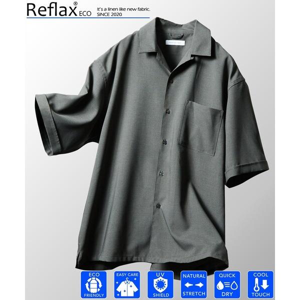 『タイムセール実施中』参考価格：6，996円発売時期：2024年03月コンディション：A（使用感なし）数回使用した程度で使用感が感じられないアイテム参考商品名：Reflax/リフラクス オープンカラー ショートスリーブシャツ/リラックスフィ...