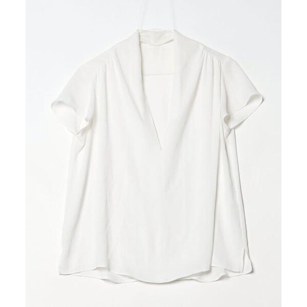 参考価格：8，690円発売時期：2016年07月コンディション：C（やや使用感あり）使用感があり、やや気になる傷や汚れがあるアイテム前身頃・襟周り：汚れ脇：毛玉参考商品名：【手洗い可】ジョーゼットスキッパーブラウス◆参考品番：1605178...