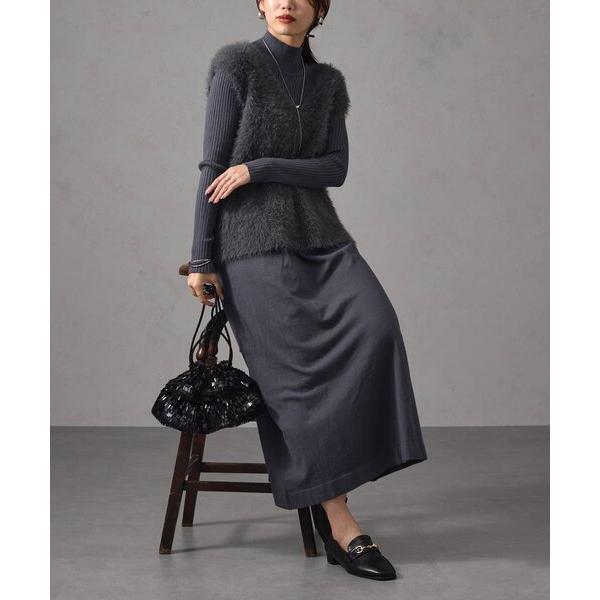 『セール実施中』ZOZO問い合わせ番号:97865161ショップ:Chez toi，シェトワブランド:Chez toi，シェトワ商品名:シャギーベスト×ニットワンピースカテゴリ:ワンピース/ドレス>ワンピースブランド品番:PGC105...