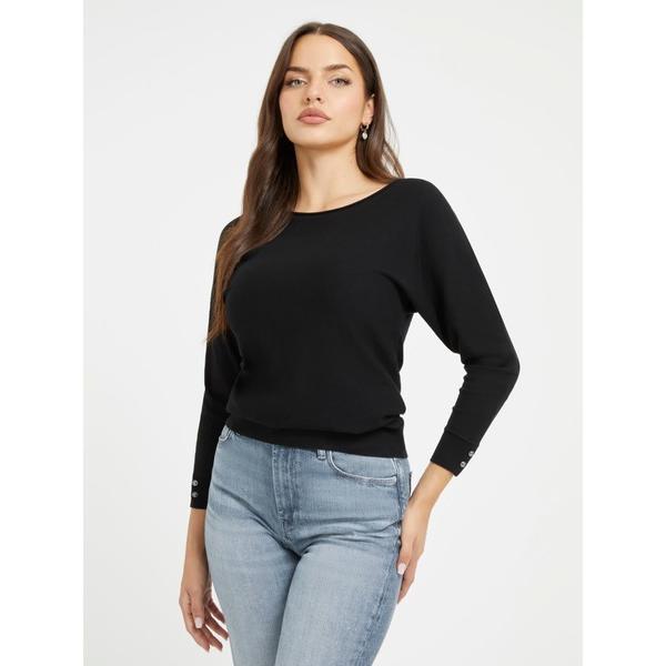 『セール実施中』ZOZO問い合わせ番号:97865520ショップ:GUESS，ゲスブランド:Guess，ゲス商品名:ADELE Bat Sleeve Sweater ニット セーターカテゴリ:トップス>ニット/セーターブランド品番:W...