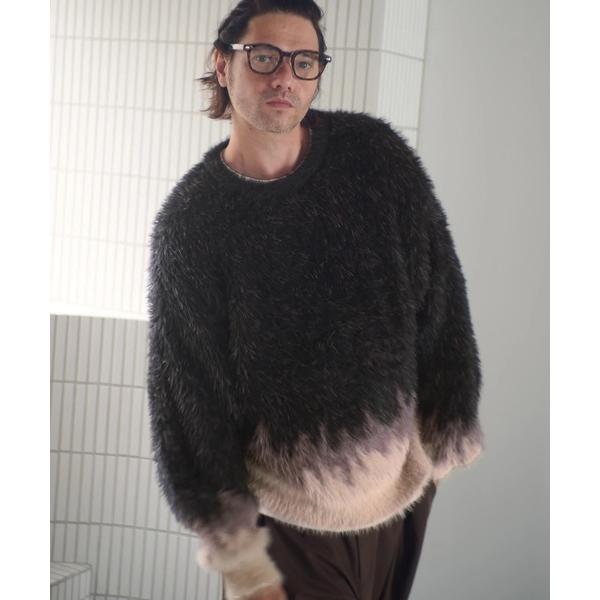 ZOZO問い合わせ番号:97865553ショップ:CMB by CAMBIO，シーエムビー バイ カンビオブランド:ADAM PATEK，アダムパテック商品名:mn3170-distorted chevron pattern crewnec...