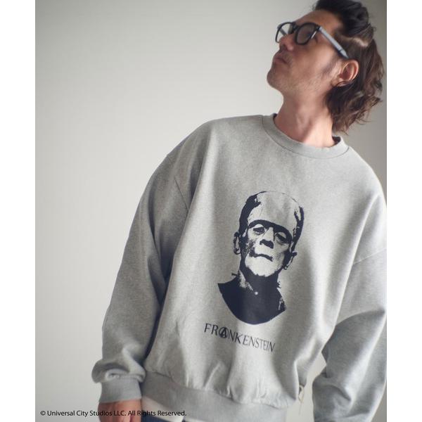 ZOZO問い合わせ番号:97865565ショップ:CMB by CAMBIO，シーエムビー バイ カンビオブランド:ADAM PATEK，アダムパテック商品名:msw1754-Frankenstein portrait crewneck ス...