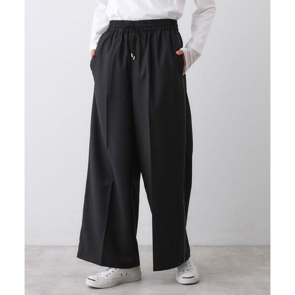 『セール実施中』ZOZO問い合わせ番号:97865633ショップ:Dessin，デッサンブランド:Dessin，デッサン商品名:【セットアップ可/ウエストゴム/洗える】サイドライン入りワイドパンツカテゴリ:パンツ>その他パンツブランド...