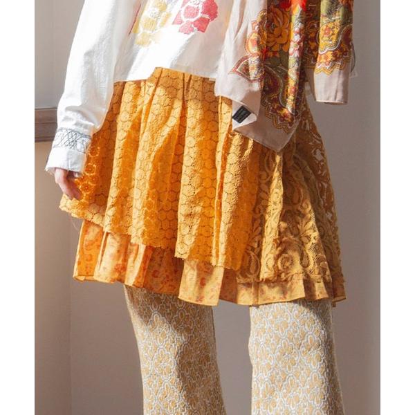 ZOZO問い合わせ番号:97866571ショップ:チャイハネ，チャイハネブランド:チャイハネ，チャイハネ商品名:【チャイハネ】サリレアミニスカートカテゴリ:スカート>スカートブランド品番:IDS-5322素材:表側 レース部分： 綿8...