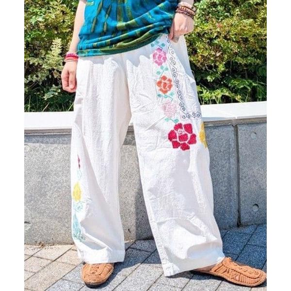 『セール実施中』ZOZO問い合わせ番号:97866581ショップ:チャイハネ，チャイハネブランド:チャイハネ，チャイハネ商品名:【チャイハネ】グルイム刺繍MEN'Sパンツカテゴリ:パンツ>その他パンツブランド品番:IDS-5331素材...