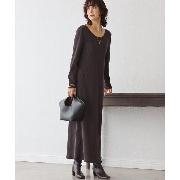 ZOZO問い合わせ番号:97866920ショップ:RIVE DROITE，リヴドロワブランド:RIVE DROITE，リヴドロワ商品名:【全骨格細見え】NEW2WAYロングリブワンピースカテゴリ:ワンピース/ドレス&gt;ワンピースブランド...