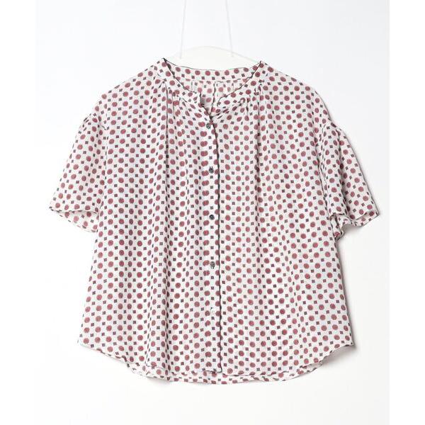 『タイムセール実施中』参考価格：15，950円発売時期：2023年07月コンディション：A（使用感なし）数回使用した程度で使用感が感じられないアイテム参考商品名：◆【WEB限定カラーあり/接触冷感/洗える】小紋調プリントブラウス参考品番：1...