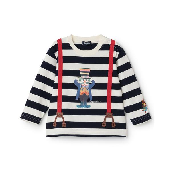 『セール実施中』ZOZO問い合わせ番号:97897448ショップ:NARUMIYA ONLINE，ナルミヤ オンラインブランド:kladskap，クレードスコープ商品名:【コロボックル】ボーダー長袖Tシャツカテゴリ:トップス>Tシャツ...