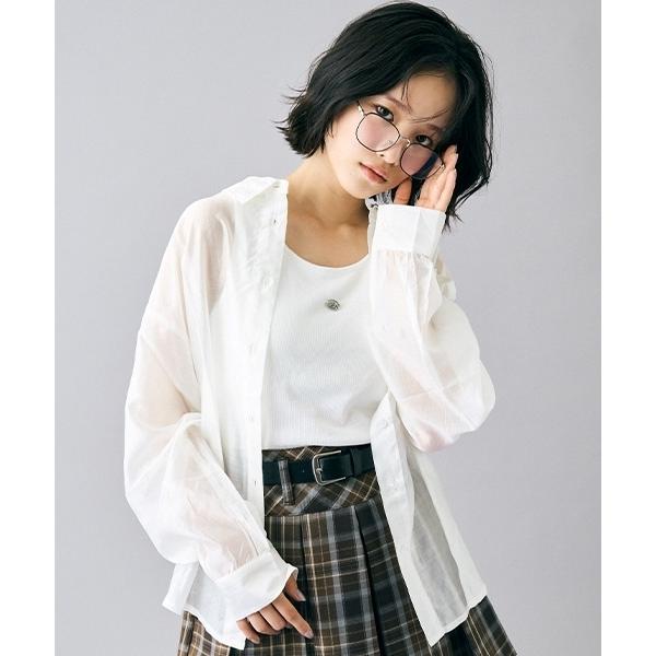 『セール実施中』ZOZO問い合わせ番号:97897553ショップ:NARUMIYA ONLINE，ナルミヤ オンラインブランド:LOVETOXIC，ラブトキシック商品名:インナーつきシアーシャツカテゴリ:トップス>アンサンブルブランド...