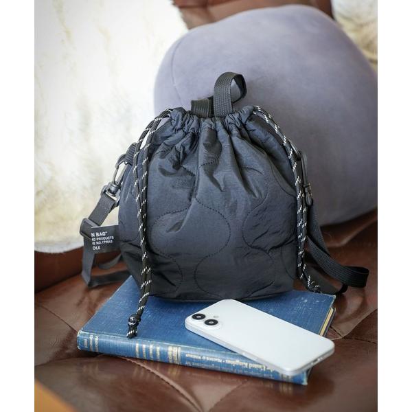 ZOZO問い合わせ番号:97897751ショップ:LAKOLE，ラコレブランド:LAKOLE，ラコレ商品名:キルト2WA巾着バッグ / 580611カテゴリ:バッグ>ショルダーバッグブランド品番:580611素材:表地：ナイロン100...