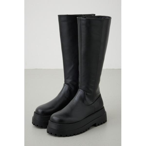 『セール実施中』ZOZO問い合わせ番号:97897946ショップ:AZUL BY MOUSSY，アズールバイマウジーブランド:AZUL BY MOUSSY，アズールバイマウジー商品名:【WEB限定】ボリュームソールロングブーツカテゴリ:シュ...