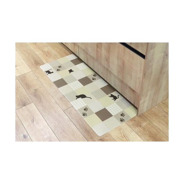 ZOZO問い合わせ番号:97899113ショップ:Rora，ローラブランド:BACKYARD FAMILY，バックヤードファミリー商品名:PVC キッチンマット 45×120cmカテゴリ:食器/キッチン>ランチョンマット/テーブルウェ...