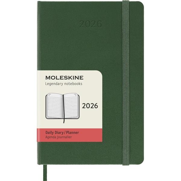 ZOZO問い合わせ番号:97899410ショップ:MOLESKINE，モレスキンブランド:MOLESKINE，モレスキン商品名:2026年 1月始まり 12ヵ月 デイリーダイアリー ポケットサイズ (横9cm×縦14cm) ハードカバー マ...