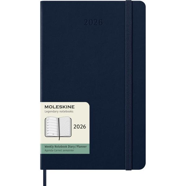 ZOZO問い合わせ番号:97899494ショップ:MOLESKINE，モレスキンブランド:MOLESKINE，モレスキン商品名:2026年 1月始まり 12ヵ月 ウィークリーダイアリー ラージサイズ (横13cm×縦21cm) ハードカバー...