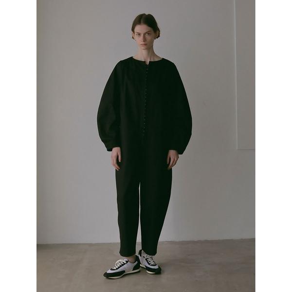 『セール実施中』ZOZO問い合わせ番号:97899971ショップ:HER.，ハーブランド:HER.，ハー，enchainement，アンシェヌマン商品名:ホックディテールオールインワンカテゴリ:オールインワン・サロペット>つなぎ/オー...