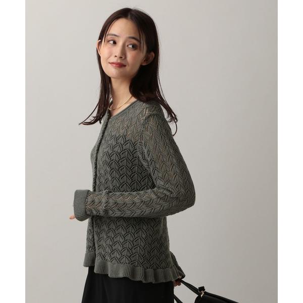 『セール実施中』ZOZO問い合わせ番号:97930481ショップ:GLOBAL WORK，グローバルワークブランド:GLOBAL WORK，グローバルワーク商品名:MATINEE LINE/透かし編みクルーカーディガン/580806カテゴリ...