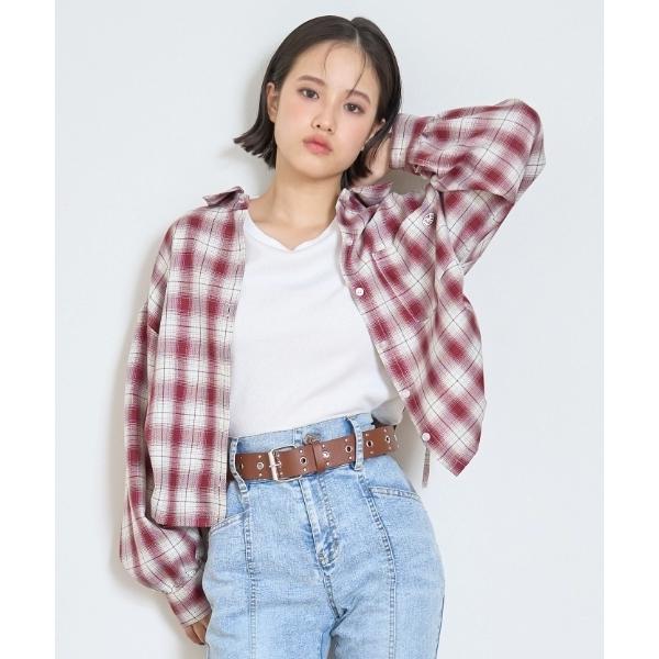 『セール実施中』ZOZO問い合わせ番号:97961783ショップ:NARUMIYA ONLINE，ナルミヤ オンラインブランド:LOVETOXIC，ラブトキシック商品名:【LTXC】インナーつきチェックシャツカテゴリ:トップス&gt;アンサ...