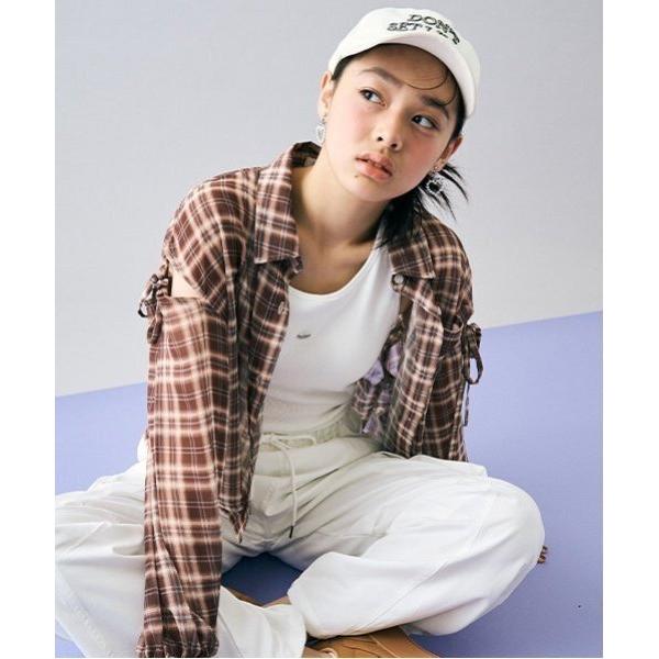 『セール実施中』ZOZO問い合わせ番号:97961785ショップ:NARUMIYA ONLINE，ナルミヤ オンラインブランド:LOVETOXIC，ラブトキシック商品名:インナーつきシアーチェックシャツカテゴリ:トップス>シャツ/ブラ...