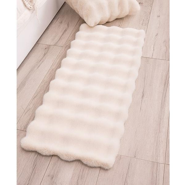 『タイムセール実施中』ZOZO問い合わせ番号:97961904ショップ:Ada.，エイダブランド:SHEPP，シープ商品名:ぽこぽこ スクエアフェイクファーマットカテゴリ:インテリア>ラグ/マットブランド品番:PY3936素材:ポリエ...