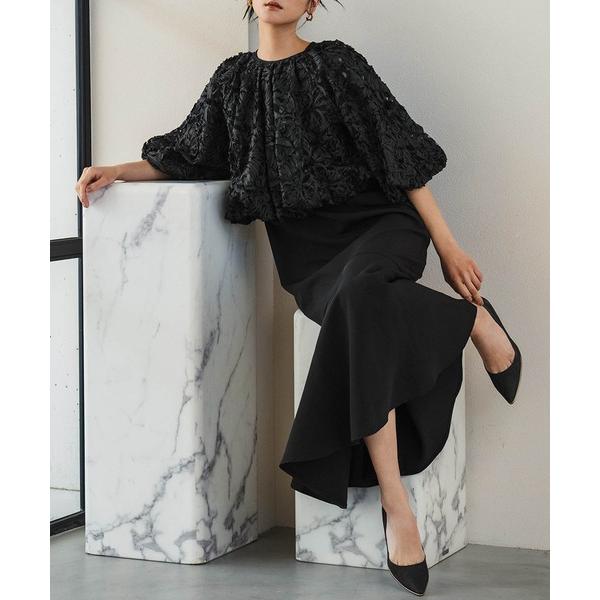 『タイムセール実施中』ZOZO問い合わせ番号:97962364ショップ:RIVER FIELD &amp; Co.，リバーフィールド　アンド　コーブランド:GIRL，ガール商品名:コード刺繍バルーンボレロ マーメイド ドレス セット 結婚式...