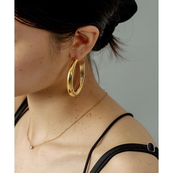 『タイムセール実施中』※このアイテムは返品・交換対象外商品です。ZOZO問い合わせ番号:97962504ショップ:Kana，カナブランド:ORLEAN，オルレアン商品名:【ORLEAN】 大ぶり フープピアス  サージカルステンレスカテゴリ...