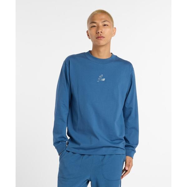 『タイムセール実施中』ZOZO問い合わせ番号:97962583ショップ:New Balance，ニューバランスブランド:New Balance，ニューバランス商品名:大谷翔平 ヘビーウェイトコットンロングスリーブTシャツカテゴリ:トップス&...