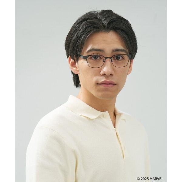 『セール実施中』ZOZO問い合わせ番号:97962606ショップ:Zoff，ゾフブランド:Zoff，ゾフ商品名:Zoff｜MARVEL COLLECTION デッドプール ＆ ウルヴァリン ウェリントン型 メガネ｜マーベル ｜伊達メガネ 度...